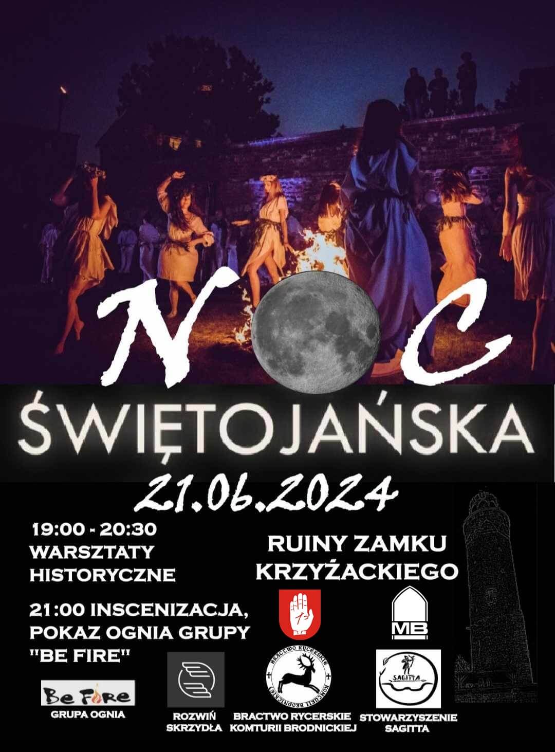 NOC ŚWIĘTOJAŃSKA 2024 - Wydarzenie: Brodnica 2024-06-21